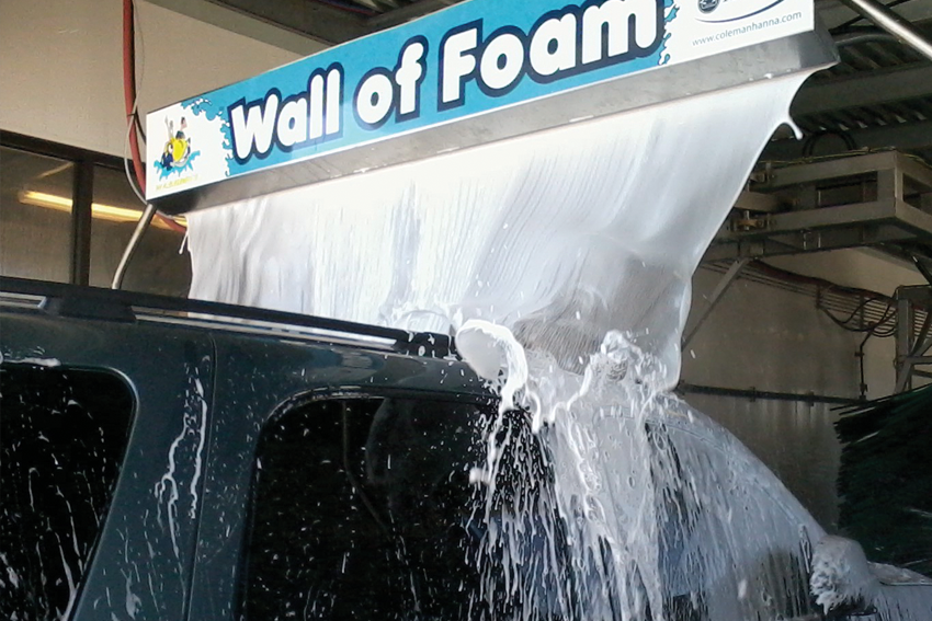 troughFoamArch – Coleman Hanna Carwash Systems